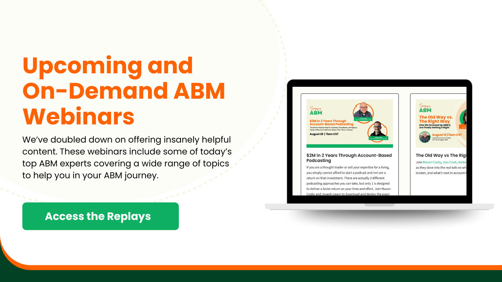 Webinars - Scrappy ABM